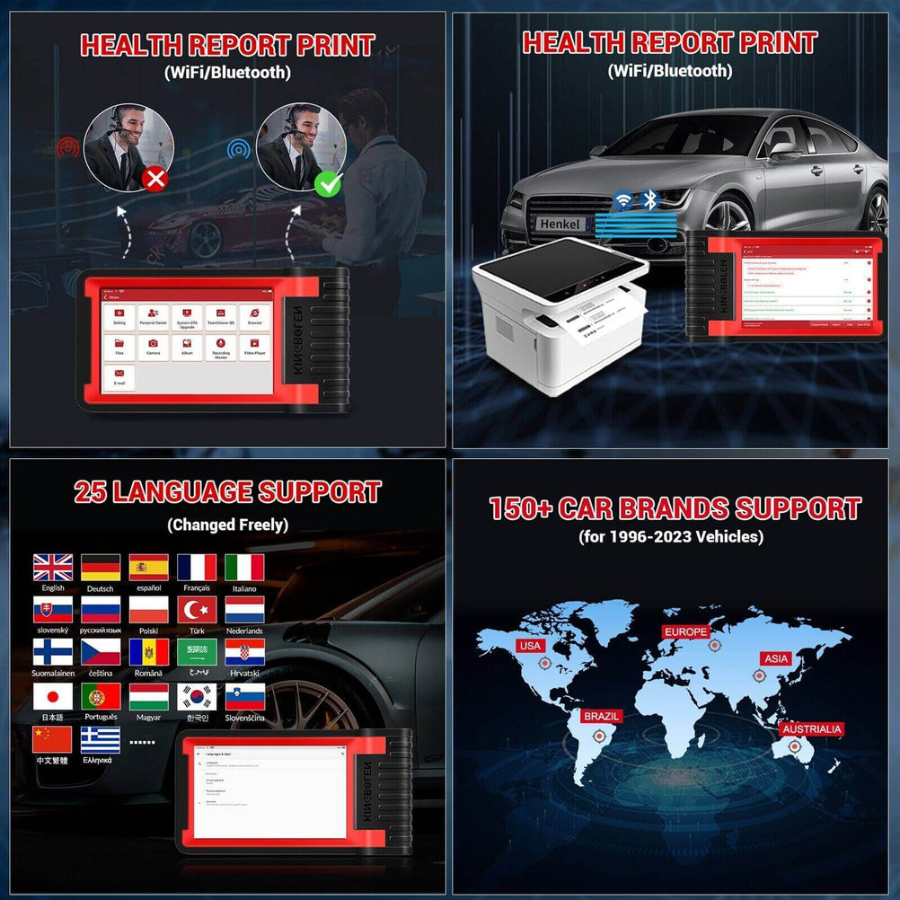 2025 KINGBOLEN K8 IMMO All System Diagnostic Key Programming Tools 24