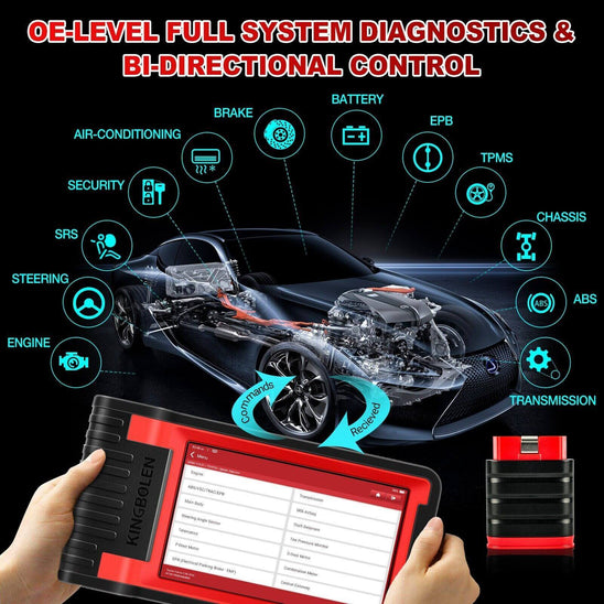 2025 KINGBOLEN K8 IMMO All System Diagnostic Key Programming Tools 24