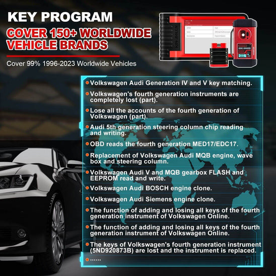 2025 KINGBOLEN K8 IMMO All System Diagnostic Key Programming Tools 24